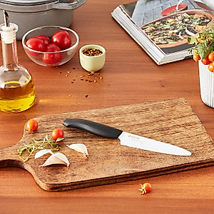 Kyocera Revolution Ceramic Kitchen Knife, 5-inch, White