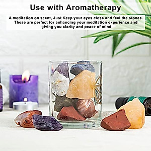 Crocon 1/4 LB Green Jade Rough Bulk Natural Stone Raw Gemstone Tumbling Cabbing Polishing Gem Mining Chakra Balancing Reiki and Crystal Healing Good Luck Home Office Decor