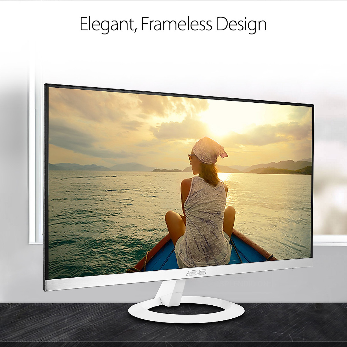 ASUS VZ239H-W 23" Full HD 1080p IPS HDMI VGA Eye Care Monitor White (Renewed)