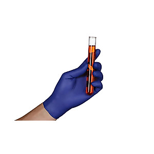 Nitrile Exam Medical Disposable Gloves, Chemo Rated, Powder Free, Latex Free, Non Sterile, 200 Count, 3 Mil, Dental, Food Safe, Light Duty, Textured Tips (Medium, 200)