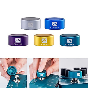 FLAMMA FS07 Cabinet Simulation Pedal with Guitar Pedal Footswitch Toppers 5 Pcs One-Step Installation