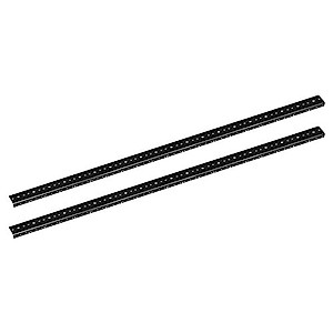 Reliable Hardware Company RH-20-SRR-A Rack Rail, Black
