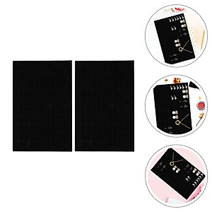 Beavorty 2pcs Box Jewelry Sponge Pad showcase display for selling jewelry drawer insert foam jewelry inserts necklace foam insert storage drawer jewelry supplies earrings ring frame