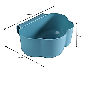 UXZDX Cloud Shape Kitchen Hanging Trash Can Desktop Clutter Collection Basket Cabinet Wall Bin Container ( Color : Black-JoJo's Bizarre Adventure1 , Size : 1pcs )