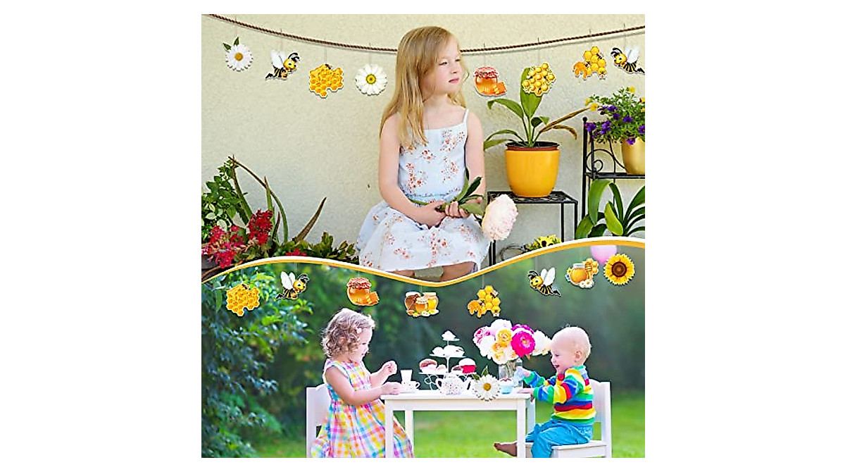 Bee Theme Cutouts for Classroom & Party Decor | Hotop 48 Pieces