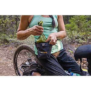 Ruffwear, Pack Out Bag, Pick-up Bag Holder and Dispenser for Dog Walking, Basalt Gray, Large