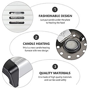 Hotel Food Heating Pizza Warmer Plate Food Warmer Buffet Server Electric Steam Table Buffet Bain for Parties Catering Entertaining and Restaurants Food Warmer Buffet Heater