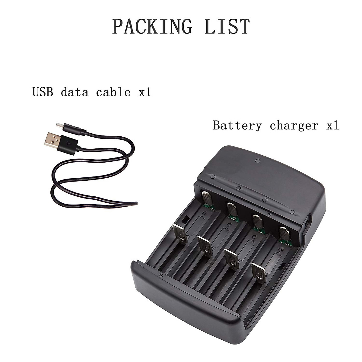 Ultracell USB Universal Smart Battery Charger for 14500 3.2V AA 700mAh LiFePO4 Batteries