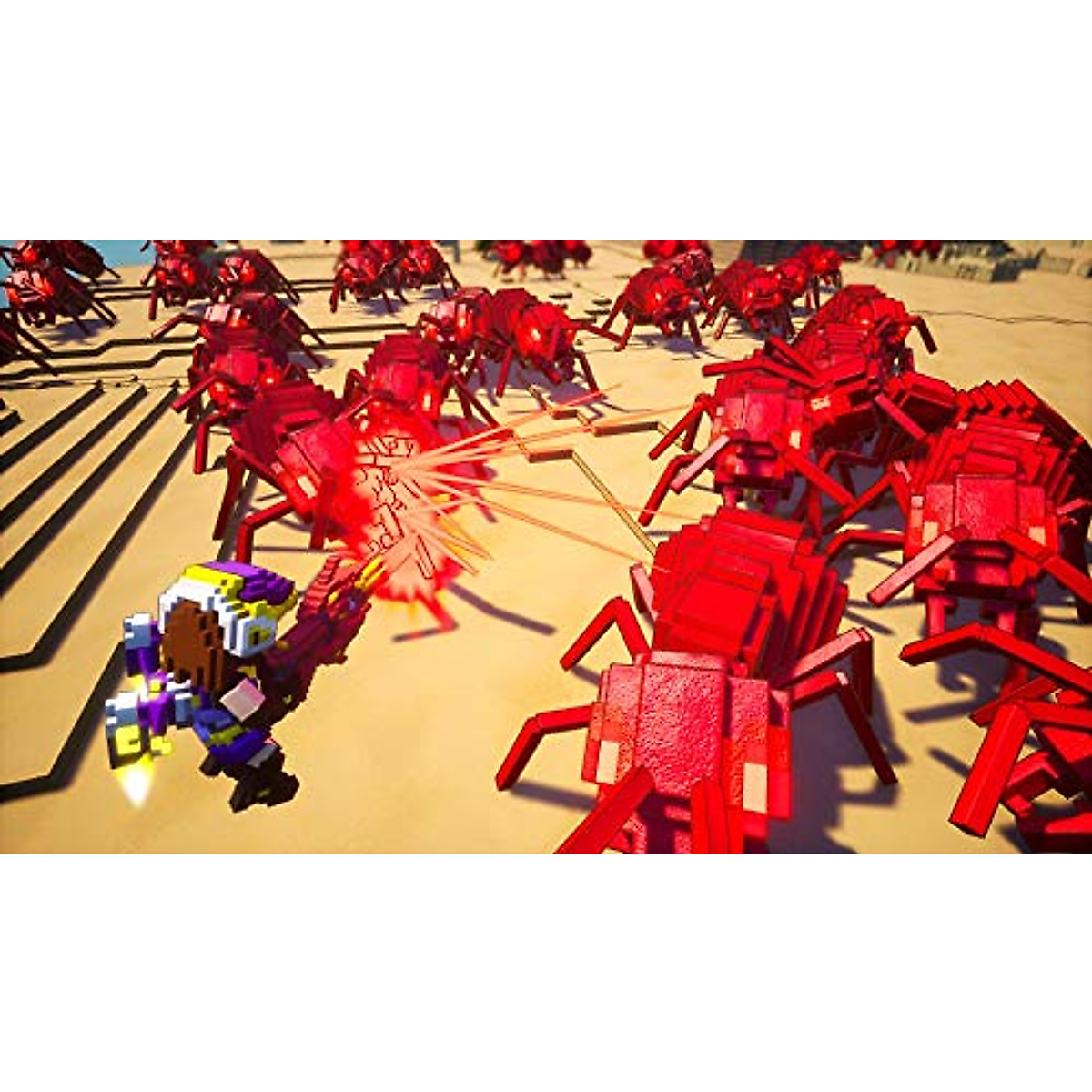 【PS4】ま~るい地球が四角くなった!? デジボク地球防衛軍 EARTH DEFENSE FORCE: WORLD BROTHERS【早期購入特典】「EDF3陸戦兵 ストーム1 彩色&特別装備Ver.」 がもらえるプロダクトコードチラシ(封入)