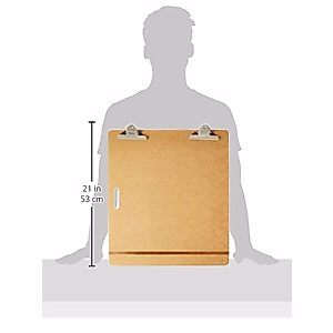 KINGART 23" x 26" Artist Sketch Tote Board - Great for Classroom, Studio or Field Use