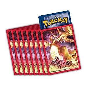 Pokemon - Charizard Vmax Card Sleeves - Deck Protectors - x65 - Ultra Premium Collection Exclusive