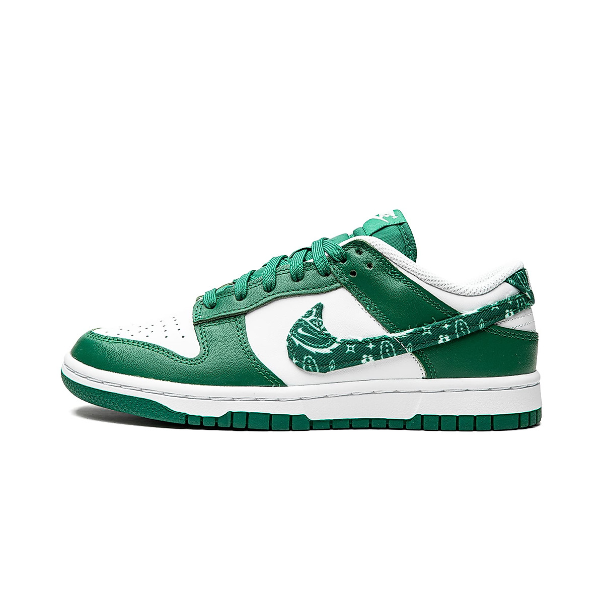 Nike Womens WMNS Dunk Low Essential DH4401 102 Paisley Pack Green - Size 6.5W