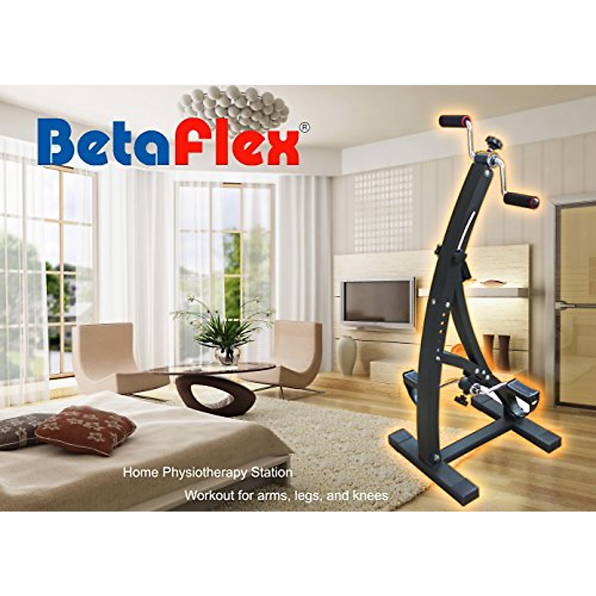 Carepeutic Betaflex Homephysio Malibu Exercise Bike, black