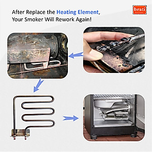 Electric Smoker 9907120011 - Element Kit - 800 Watt for Masterbuilt 30 inch Digital Control Electric Smoker, Replacement Part Masterbuilt MB20071117 Smoker Element