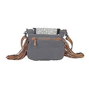 Myra Bag Monochromatic Foliage satchel Bag S-3830