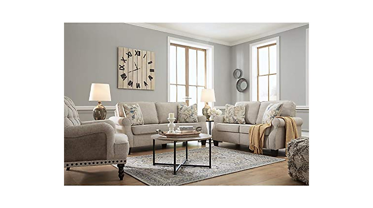 Alessio Modern Transitional Loveseat in Beige | Stylish Comfort