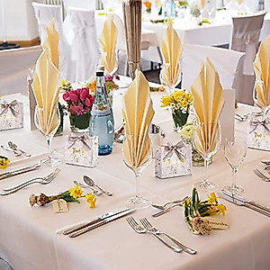 Hacaroa 50 Pack Small Thank You Gift Bags with Silver Ribbon, Marble Pattern Party Favor Bags Candy Boxes, 4.5x1.8x4 Inch Mini Paper Gift Bags Bulk for Wedding, Bridal Shower, Baby Shower