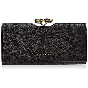 Ted Baker Women's 0 Travel Accessory-Bi-Fold Wallet, Black, One Size