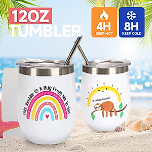 Get Well Soon Gifts Baskets for Women, Teenage Girl Feel Better Gifts Teenage Girls Sympathy Gifts Birthday Sloth Gifts for Women Girls Teenage