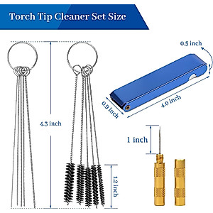 LImeiy Carburetor Carbon Dirt Jet Remove Cleaner, 13 Cleaning Wires Set + 10 Cleaning Needles + 5 Nylon Brushes + 1 Sharp Pick Tool Kit for Motorcycle ATV Moped Welder Carb Chainsaw Spray Guns Torch