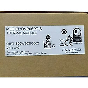 PLC Module DVP06PT-S Thermal Module Expansion Digital IO Module Fully Tested New in Box 1 Year Warranty 1PCS