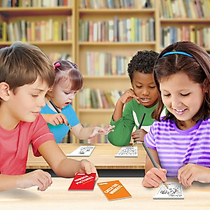 ArtCreativity Mini Activity Books for Kids - Set of 12-30 Paged Assorted Workbook Pads - Fun Road Trip Travel Games and Activities - Educational Party Favors and Stocking Stuffers for Boys & Girls