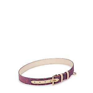 Louis Vuitton, Pre-Loved Pink Ombré Monogram Denim Sunshine Belt 80, Pink