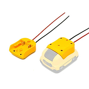 IRONFACE Adapter for DEWALT 12v Max Battery, Power Connector,Power Tool Battery Converters,Color Random（Black or Yellow）