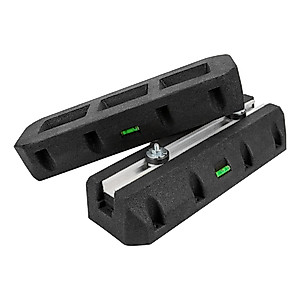 WeCooper Floor Mounting Base Pad for 9000-36000BTU,Heavy-Duty Condenser Rubber Floor Mount Base Kit,Anti-Vibration Isolator Mounting Bracket for Ductless Mini Split Air Conditioner Heat Pump