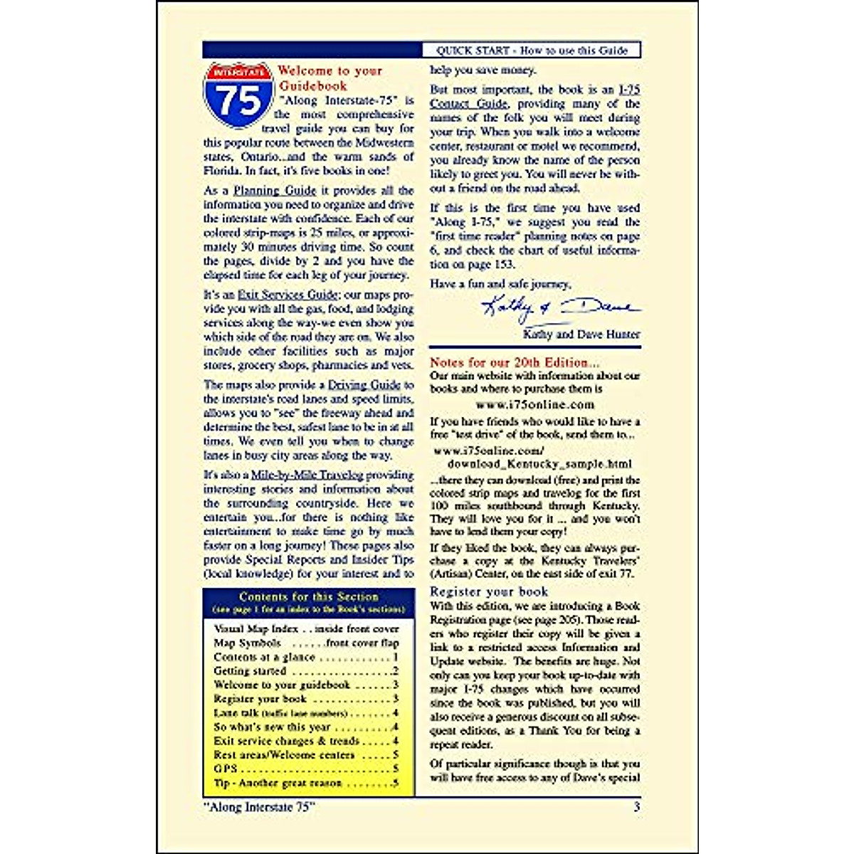 Along Interstate-75, 20th Edition: The "must have" guide for your drive to and from Florida (20)