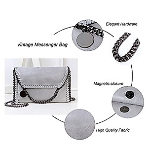 Beatfull Designer Chain Shoulder Purse for Women Soft Leather Quilted Clucth Fashion Message Crossbody bag