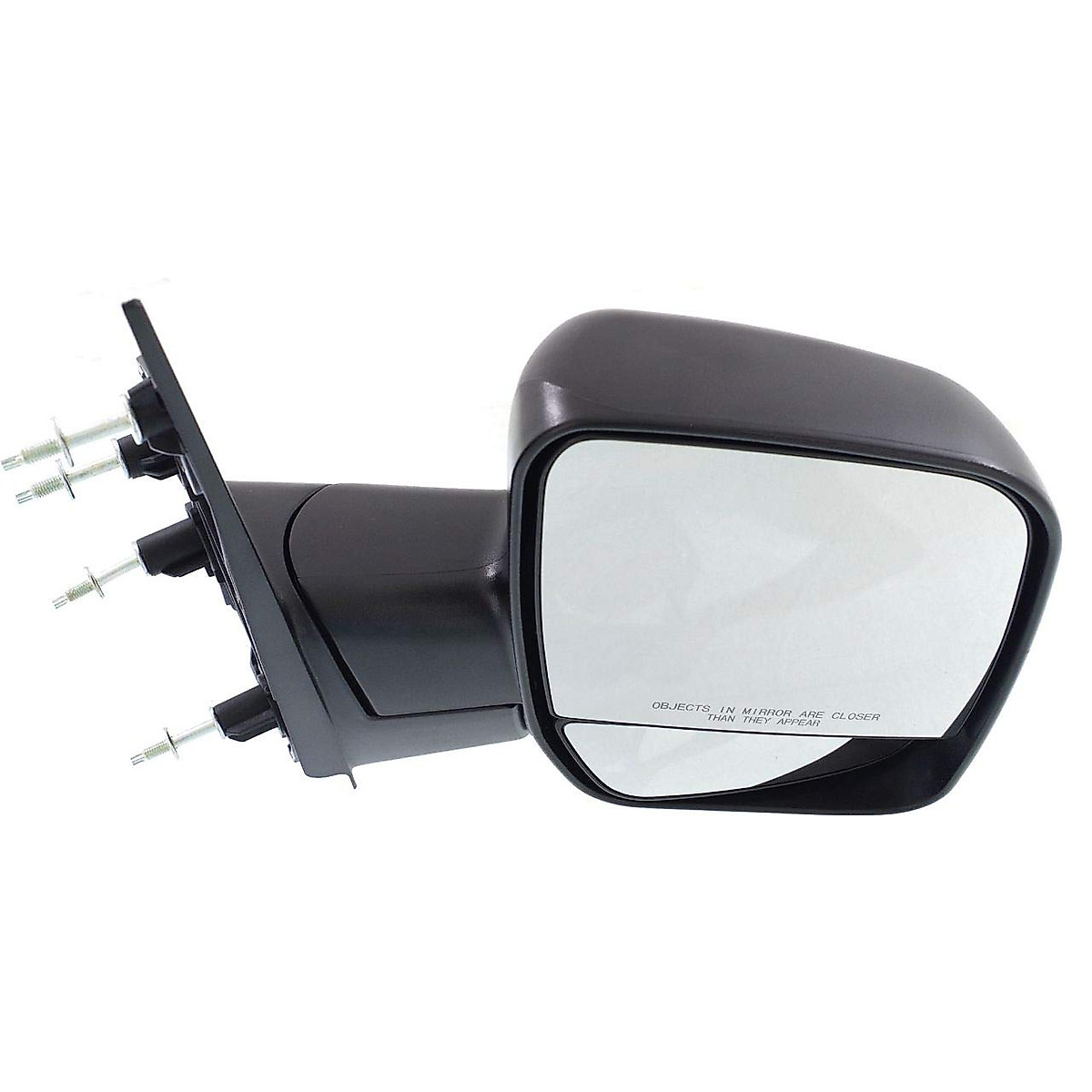 Kool Vue Right Manual Door Mirror Compatible With Ford E-350 Super Duty 2002-2008 Without Puddle Lamp Textured