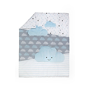 NoJo Little Love 5 Piece Comforter Set, Happy Little Clouds