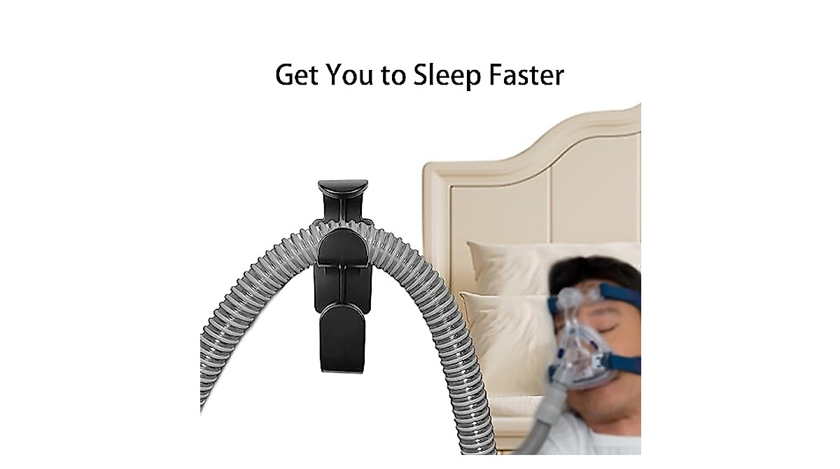 Cpap Hook for Organized, Dry, and Tangle-Free CPAP Use