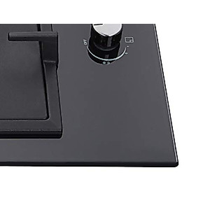 K&H 4 Burner 24 Inch Built-in LPG/Propane Gas Stove Top Glass Surface Cast Iron Cooktop UL/ETL Certified 4-GCW-LPG