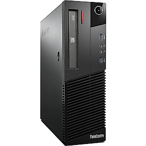 Lenovo ThinkCentre M83 Small Form Factor Desktop PC, Intel Quad Core i5-4670 up to 3.8GHz, 8G DDR3, 500G, WiFi, BT 4.0, DVD, Windows 10 64-Multi-Language Support English/Spanish/French (Renewed)
