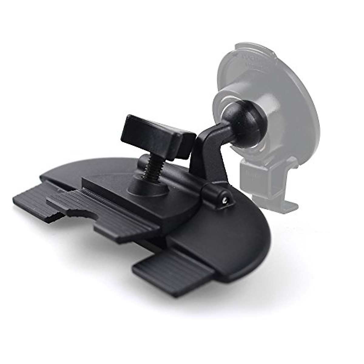 APPS2Car GPS Mount, CD Slot GPS Mount GPS Holder Base Compatible with Garmin Nuvi Serie 3.5-7 inches Sat Nav CD Player Mount