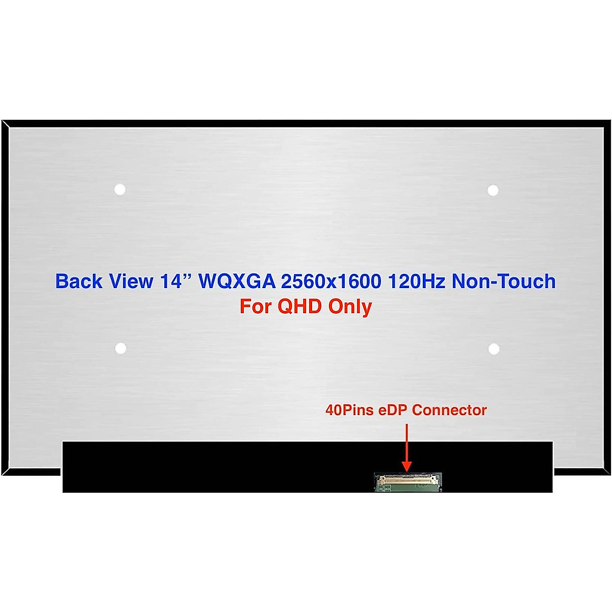 EM EMAJOR TECH LLC New Screen Replacement for Asus ROG Zephyrus G14 GA402R GA402RJ GA402RK GA402RJ-G14.R96700 2560X1600 QHD 120Hz Non-Touch LCD LED Display