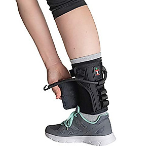 Core Products FootFlexor Foot Drop Brace for Walking, Soft Ankle Foot Orthosis for Men and Women - Medium/Large