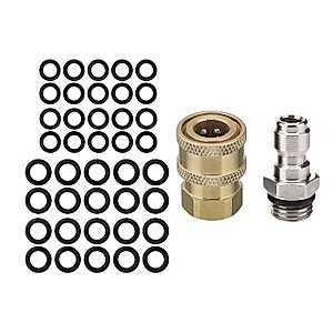 M MINGLE Power Pressure Washer O-Rings, Pressure Washer Adapter Set