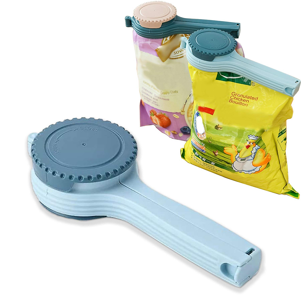 Ylliesy Bag Clips for Food with Pour Spouts Suitable for large plastic bags Kitchen Food Storage and Organization