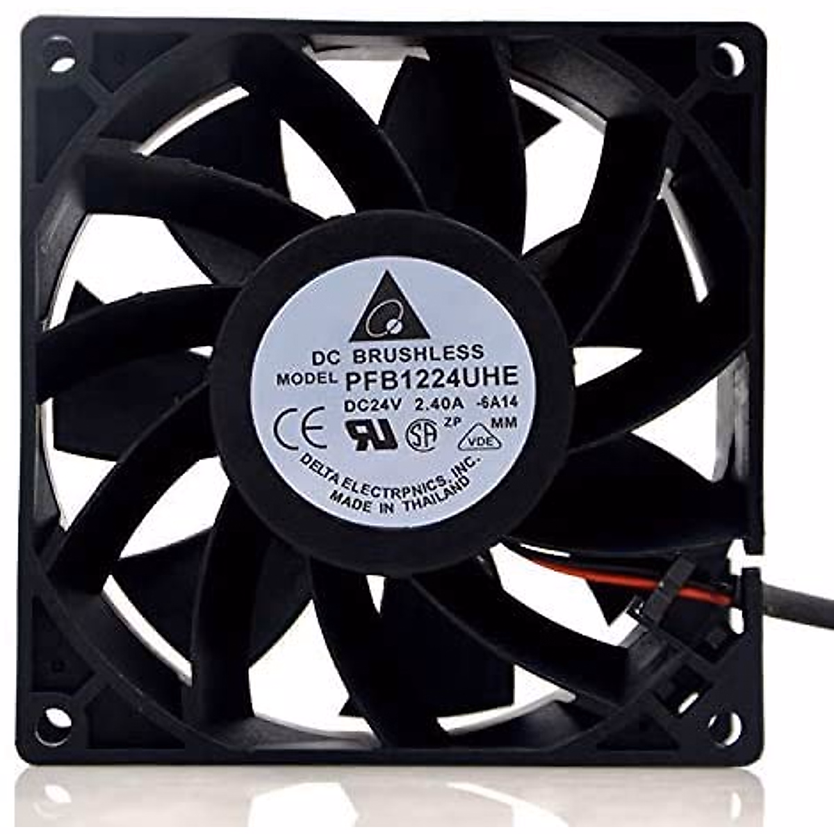 for PFB1224UHE 12038 Fan, 24V 2.40A 12CM 120MM Inverter Cooling Fan