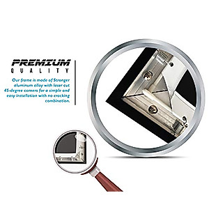 Delux Screens (US Based Business) 135 inch 4K/8K Ultra HDR Projector Screen - Active 3D Ready - 6 Piece Fixed Frame - Home Theater Movie Projection Screen - PVC Matte White - Velvet Border 135" 16:9