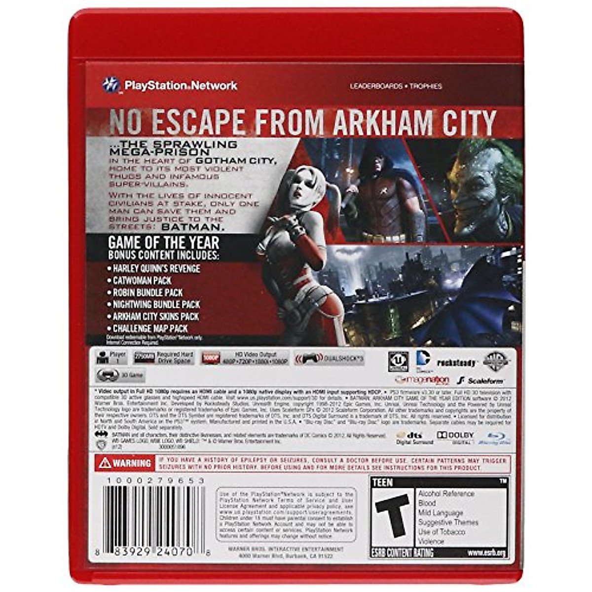 Batman: Arkham City - Game of the Year Edition (Restricted distribution)
