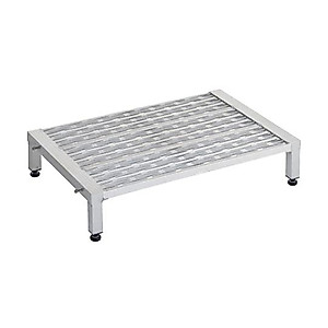 TRUSCO High-Rise Aluminum Step Grating Specifications 900 x 600 x H 190~220/65-2669-88