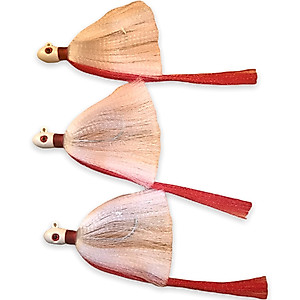 Snook Flare Hawk- 3 Pack / 2 oz, white