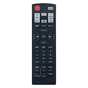 AKB74955322 Replace Remote Control fit for LG Home Audio Speaker FH6