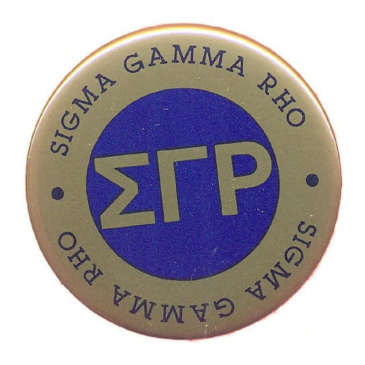 Sigma Gamma Rho Sorority Round Shape Pin