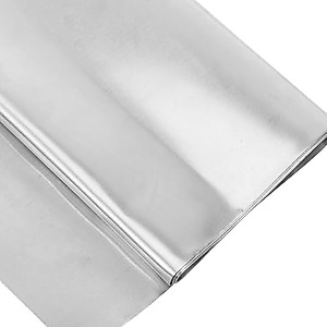 BUGUUYO Sheet Experiment Anode Electrode Material Analysis Test Experimental Supply Experiment Tools Science Experiment Supplies Fruit Battery Science Kit Laboratory Supply Zinc Silver