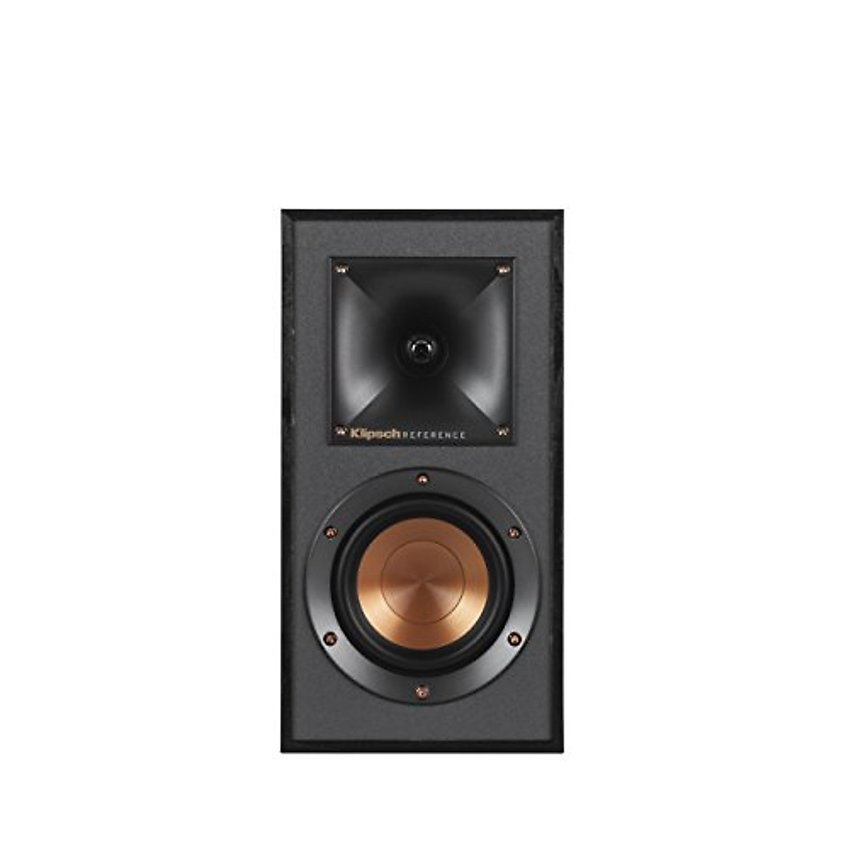 Klipsch R-41M Powerful Detailed Bookshelf Home Speaker Set of 2 Black